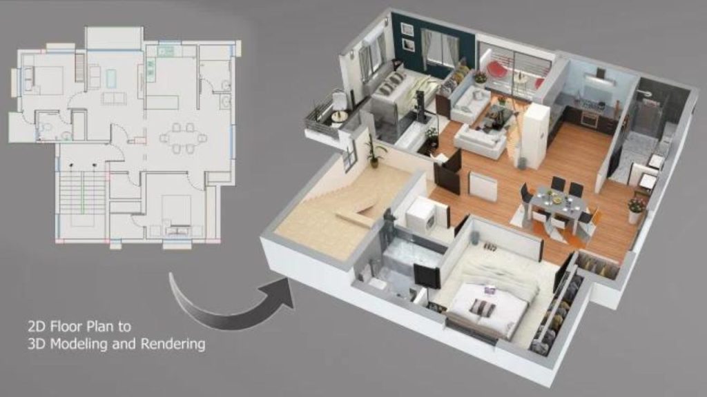 Key Differences Between 2D and 3D Rendering in Architecture - 3D ...